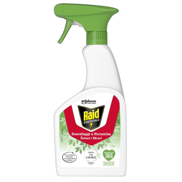 Zaščita Pred Insekti Raid Pršilka Za Gomazeče Insekte 500 Ml Trigger ...