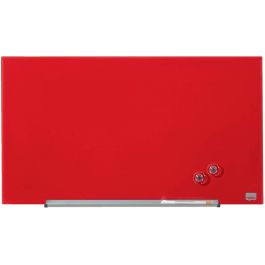 Magnetna Tabla Nobo Table Steklena 67.7x38.1 Cm Diamond Rdeča 1905183 ...
