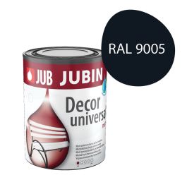 Pokriv.prem.za Kov.,les Jub Jubin Decor Universal Mat Ral 9005 črn 0.65 ...