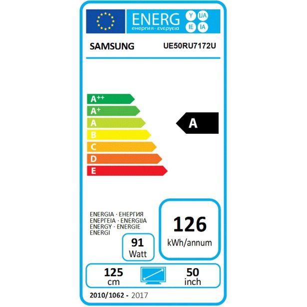 Televizor Samsung Ue50ru7172uxxh - Merkur.si