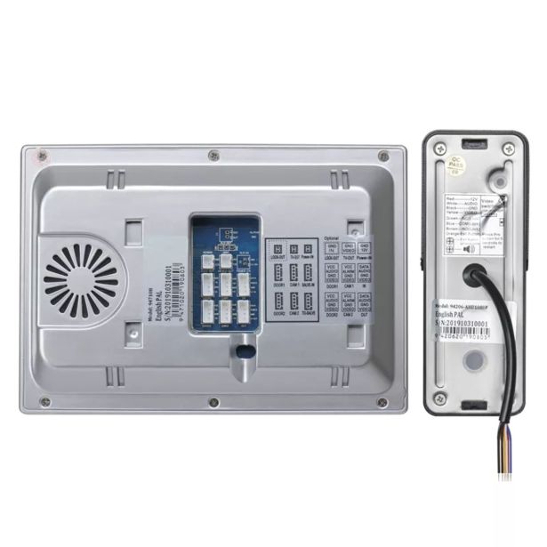 Videodomofon Emos Em-10ahd Set Diagitalni Zaslon 17.8cm - Merkur.si